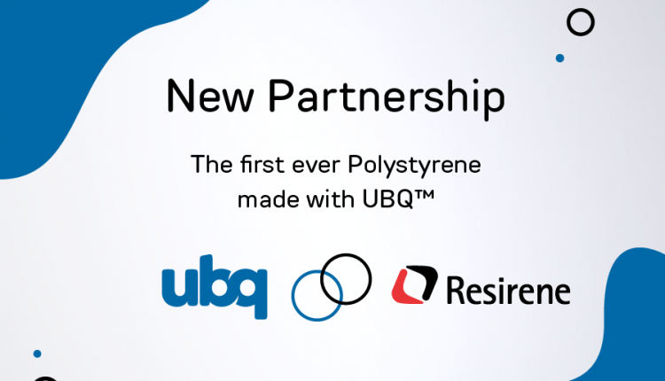 UBQ Materials partners with Resirene to create the first worldwide Polystyrene with UBQ • Modern ...