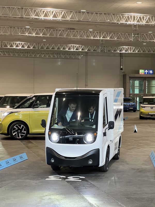 Successful Trade Fair Premiere: Electric Compact Transporter Sevic ...