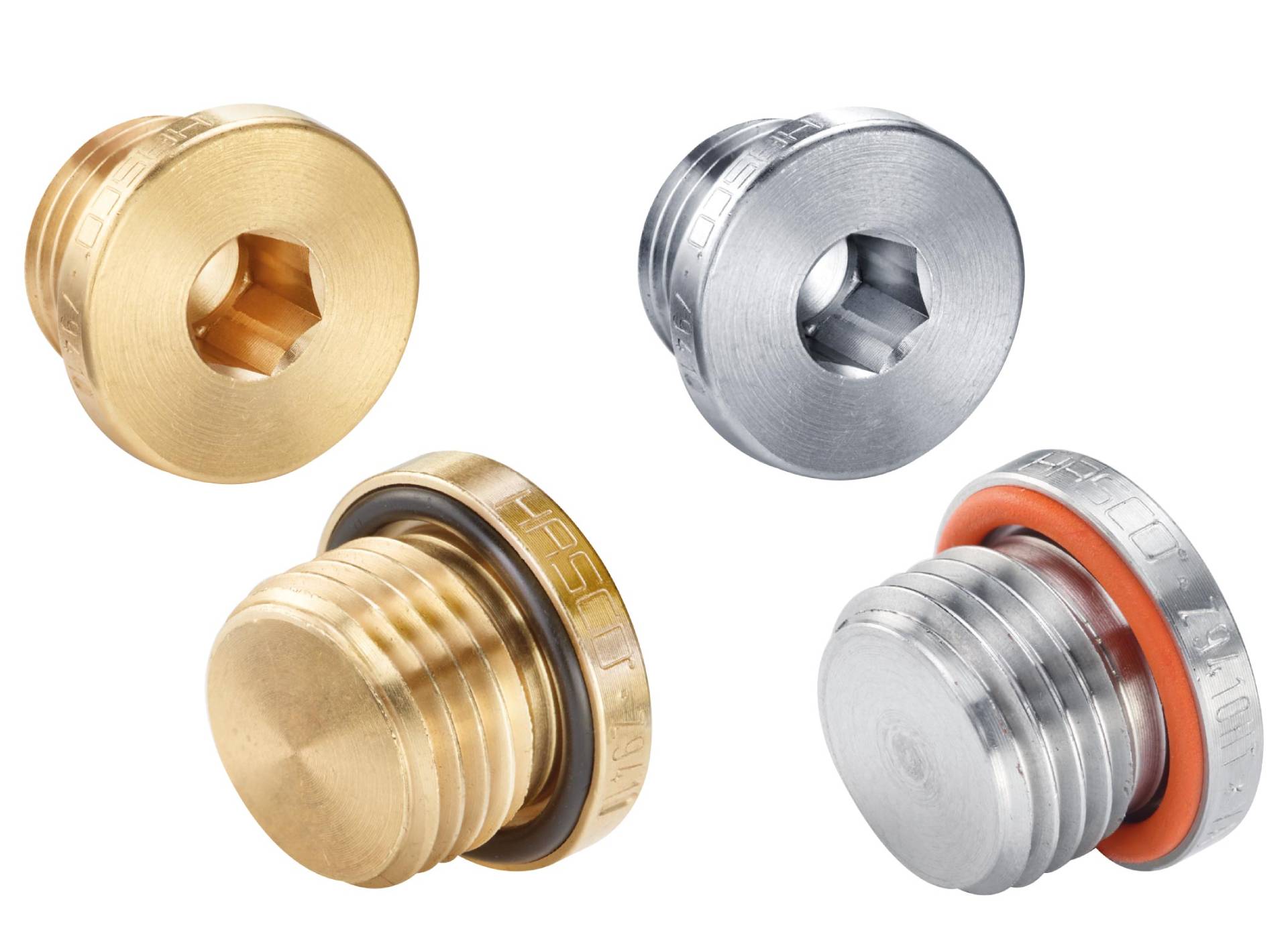 New HASCO Screw Plugs Made of Brass and Stainless Steel (HT) • Modern ...